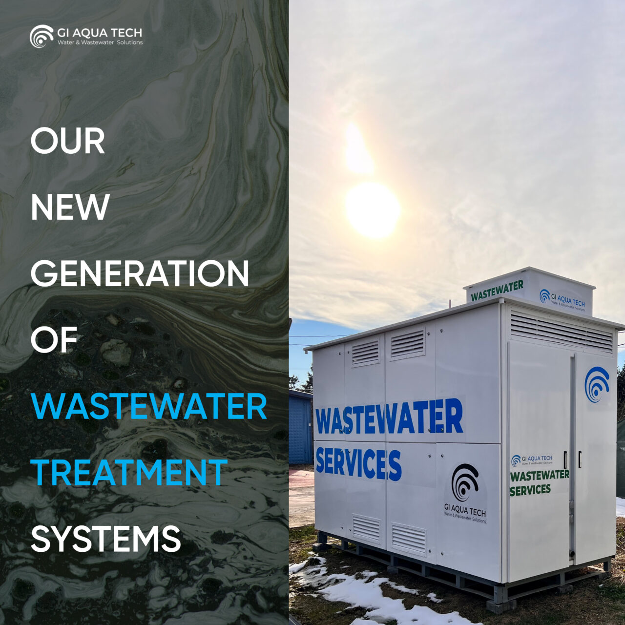 Our new generation of wastewater treatment systems - GP Green Power Holding